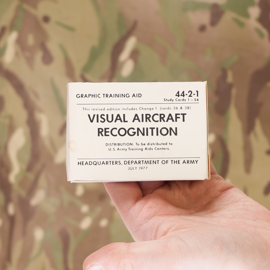 Vintage Aircraft Recognition Card Deck – Americana Pipedream Apparel