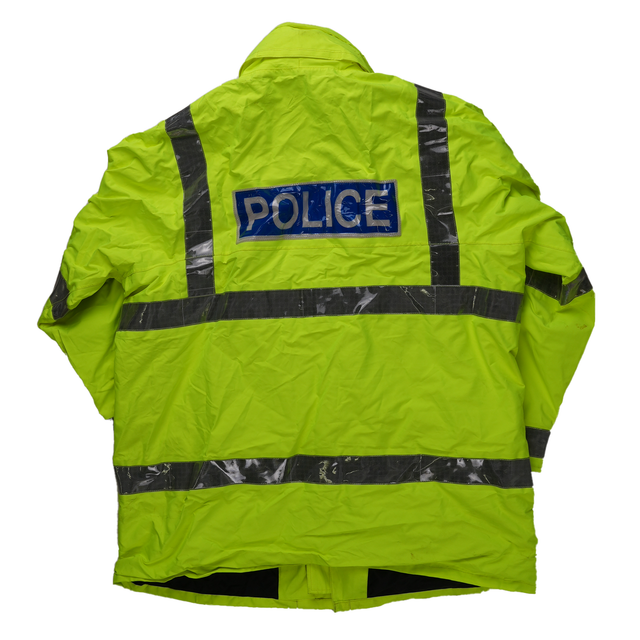Issued British Police Hi-Vis Jacket – Americana Pipedream Apparel