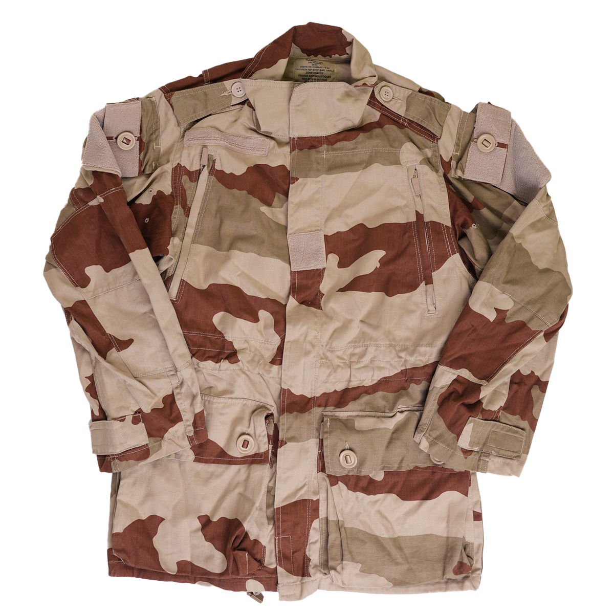 Issued French T4S2 Desert CCE Combat Jacket – Americana Pipedream Apparel