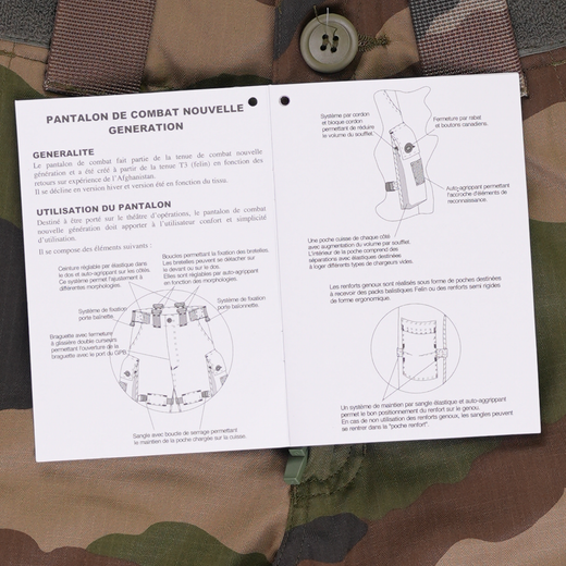 Unissued French Army Combat Pants w/Kneepads – Americana Pipedream Apparel
