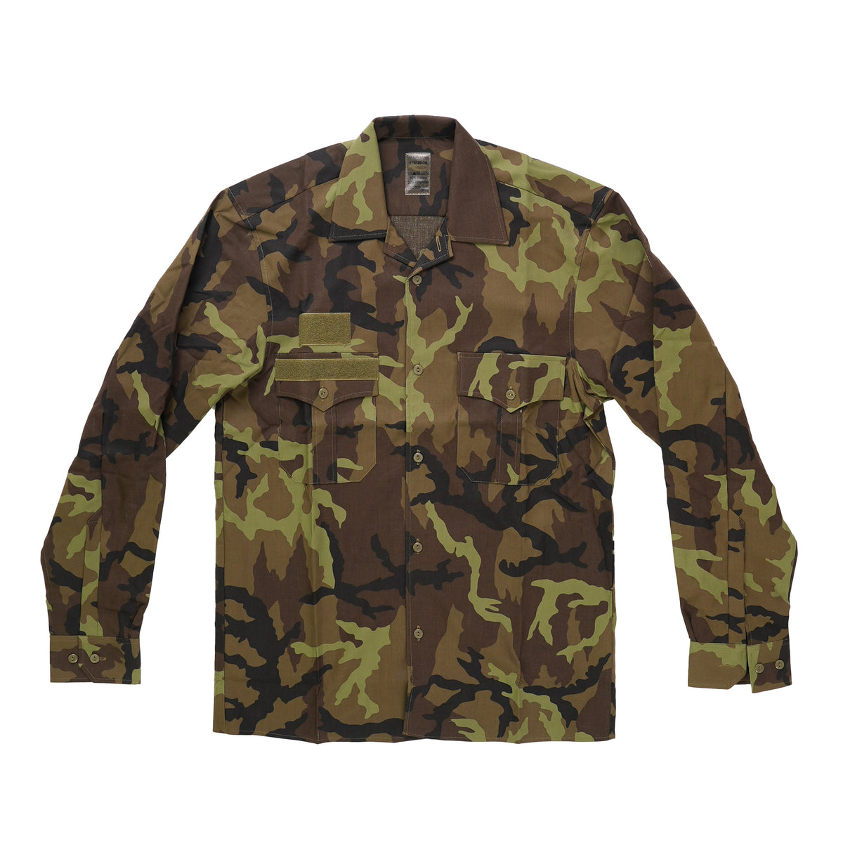 Issued Czech Vz. 95 "Leaf" Camouflage Field Shirt – Americana Pipedream ...