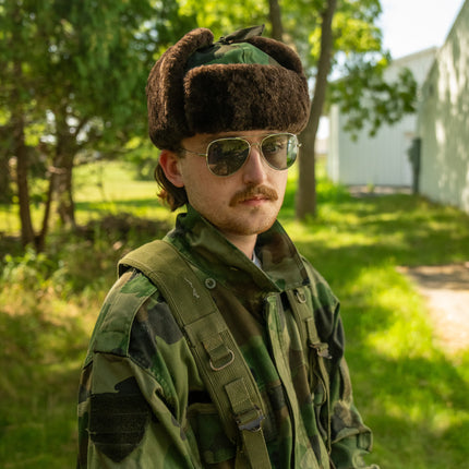 Unissued Serbian M93 Oakleaf Ushanka – Americana Pipedream Apparel