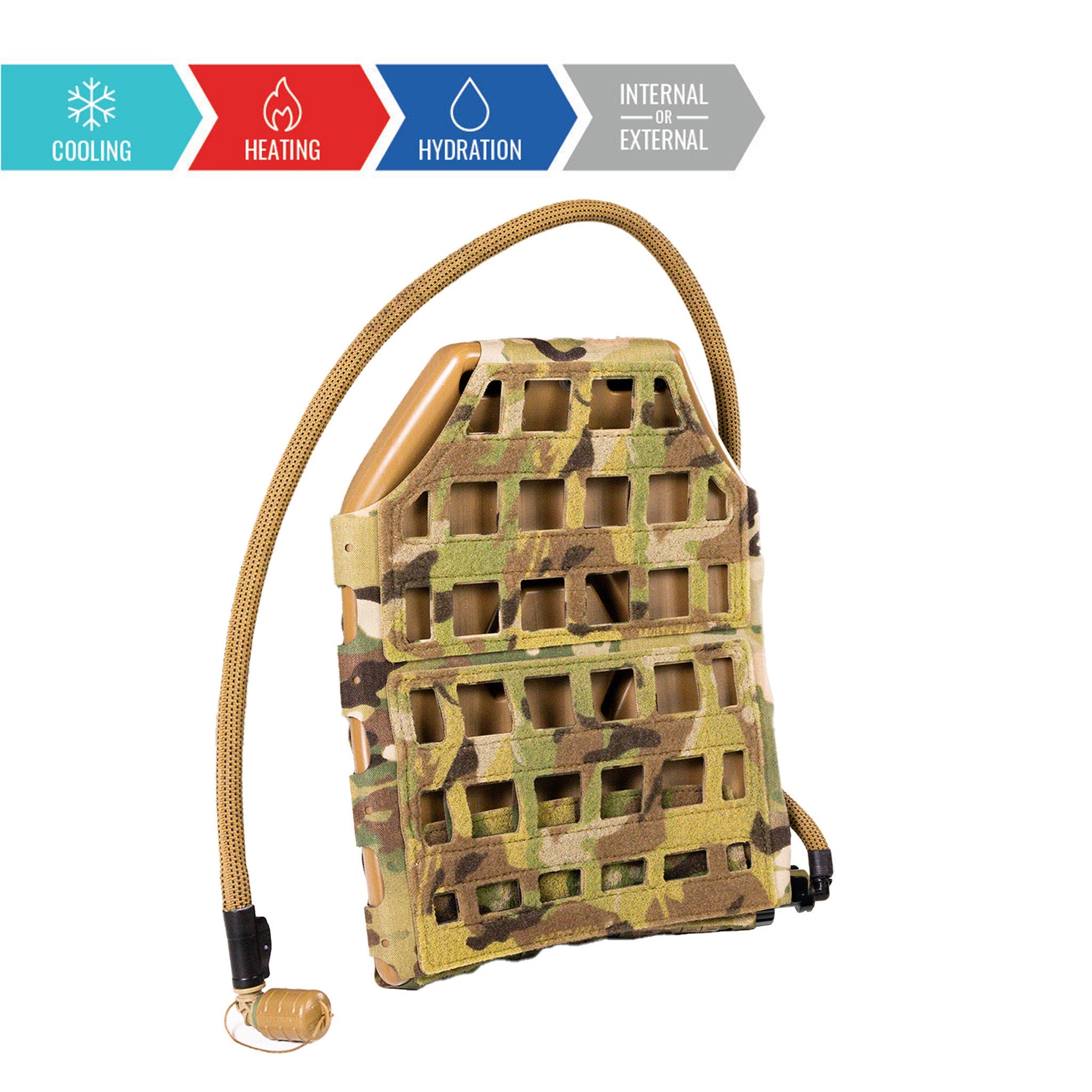 IMS Pro Gen 3 Combo (External or Internal MOLLE Plate Carrier Hydratio ...