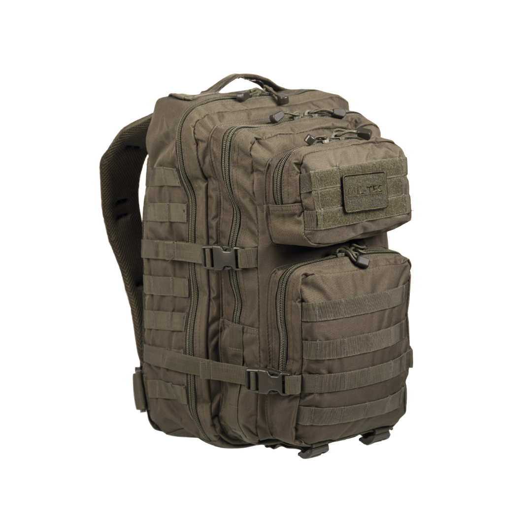 Mil-Tec OD Green 36L Large Assault Pack – Americana Pipedream Apparel